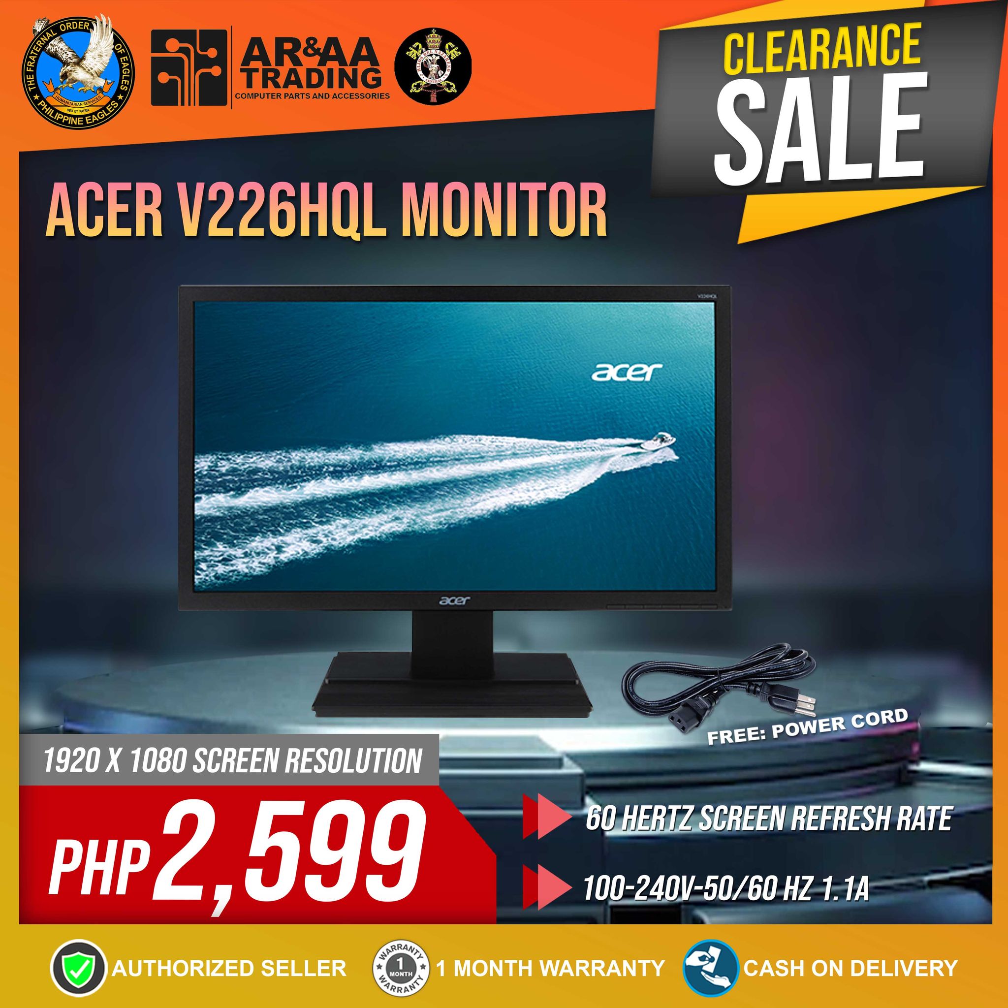 LCD ACER 22" MONITOR | Lazada PH