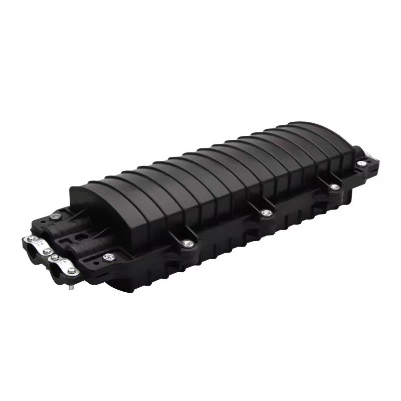 12 Core Cable Splice Box Small D-type Fiber Optic Splice 2 in 2 Out ...