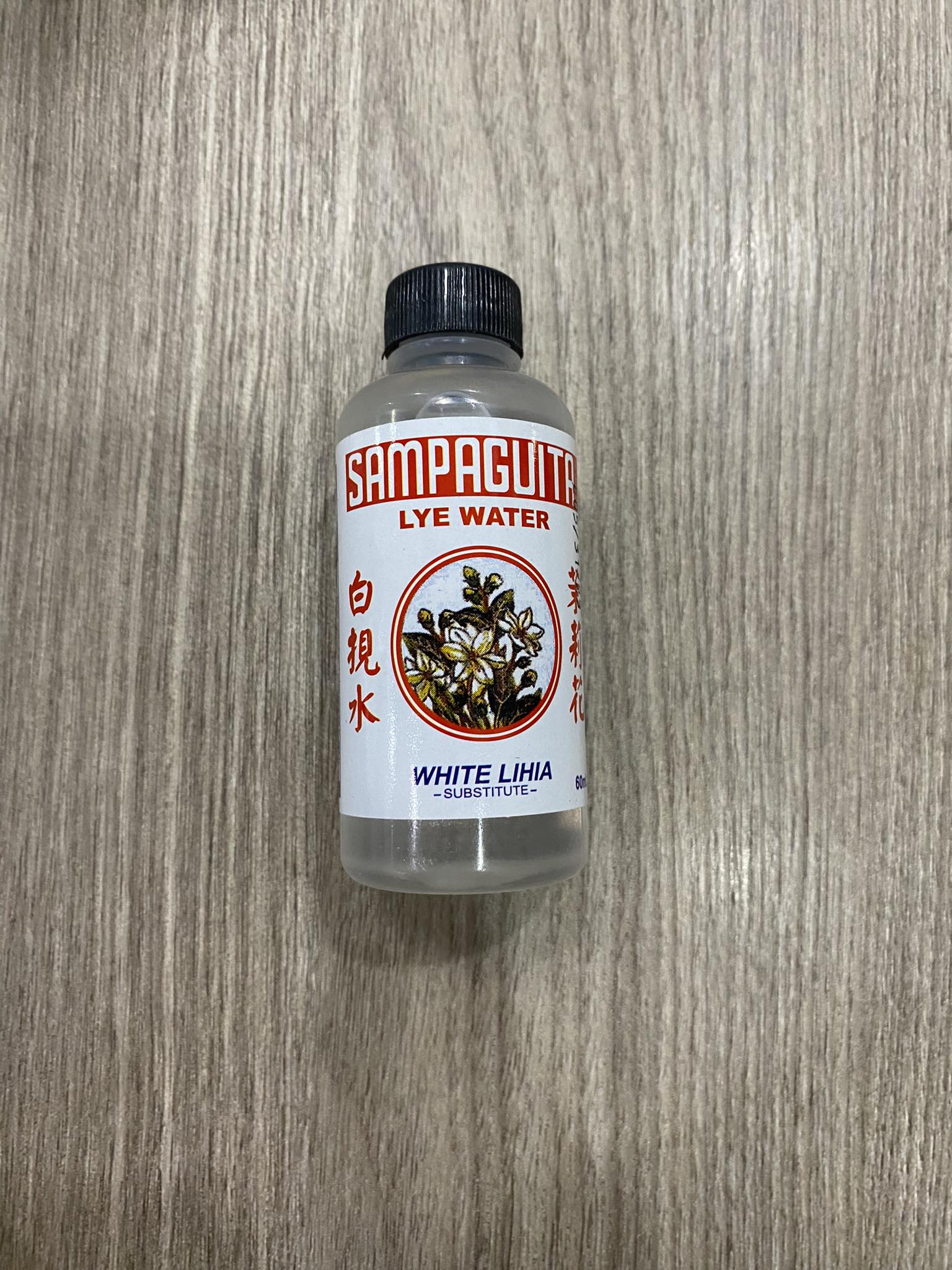 Lye Water White Lihia Sampaguita 60mL | Lazada PH