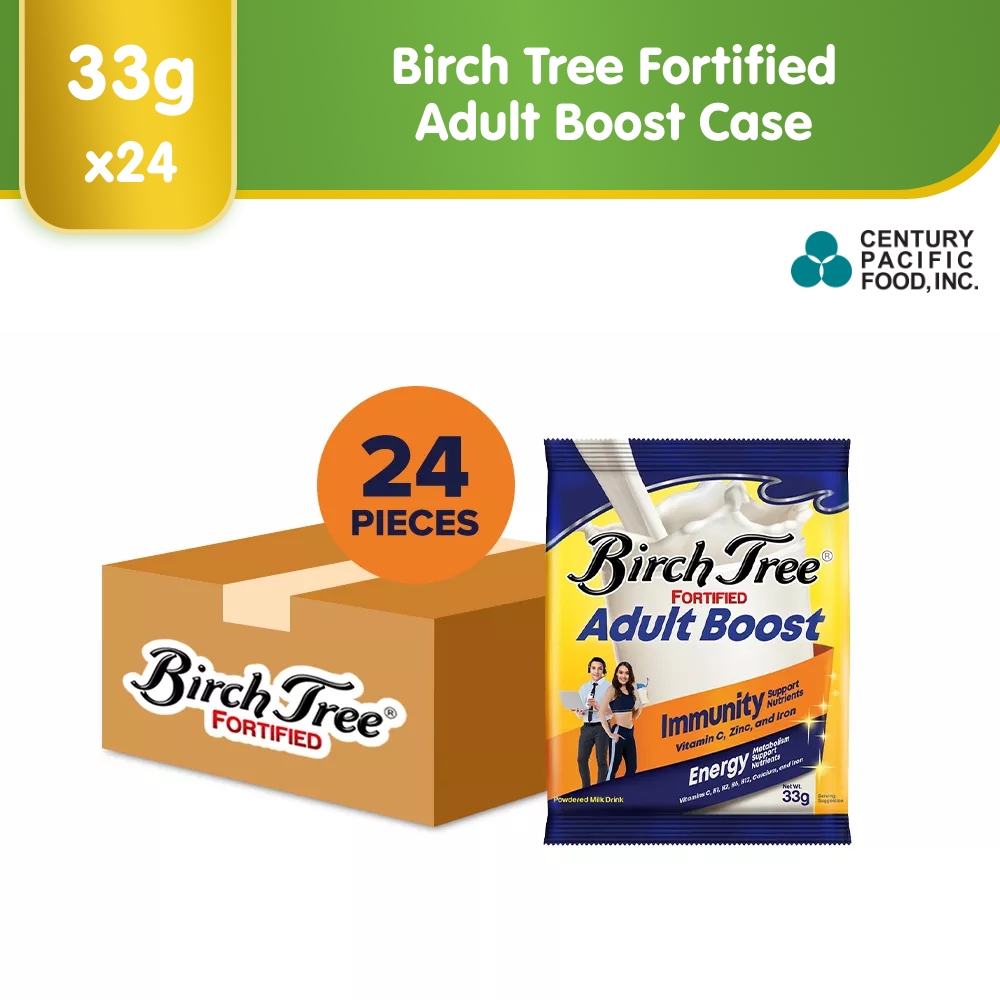 Birch Tree Fortified Adult Boost 33g Pack of 24 | Lazada PH