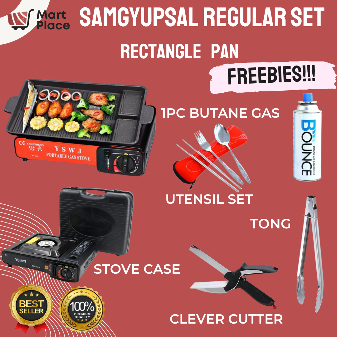 Korean Samgyupsal Authentic Regular Set l Korean BBQ l Square l Round l ...