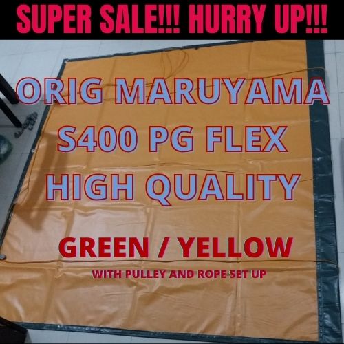 8FT x 9FT LONA / TRAPAL ROLL UP AND DOWN (MARUYAMA) S400 w/ PULLEY SET ...
