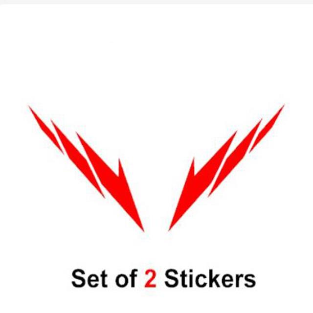 Racing Stripes Motorcycle Vinyl Stickers for cb650r z900 PCX160 mt 09 ...