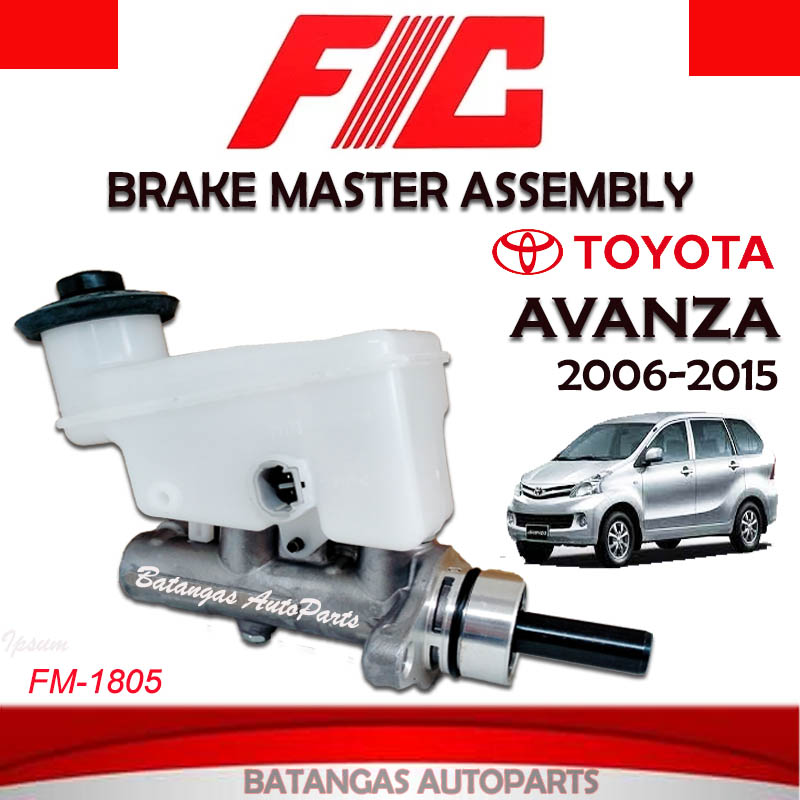 BRAKE MASTER ASSEMBLY TOYOTA AVANZA 1.3 2006-2015 | Lazada PH