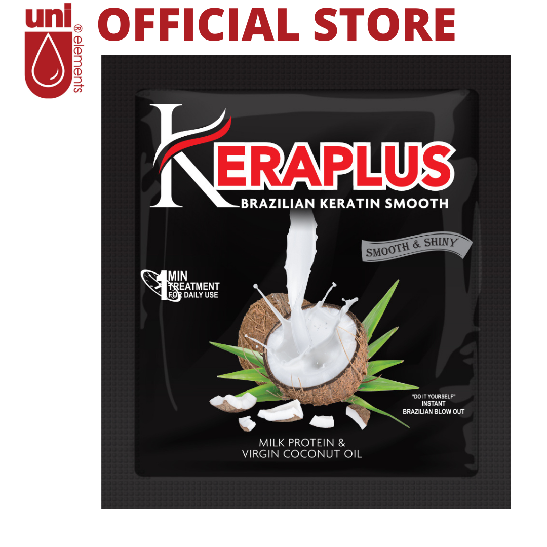 Uni Keraplus Hair Treatment with Milk Protein and Virgin Coconut Oil ...