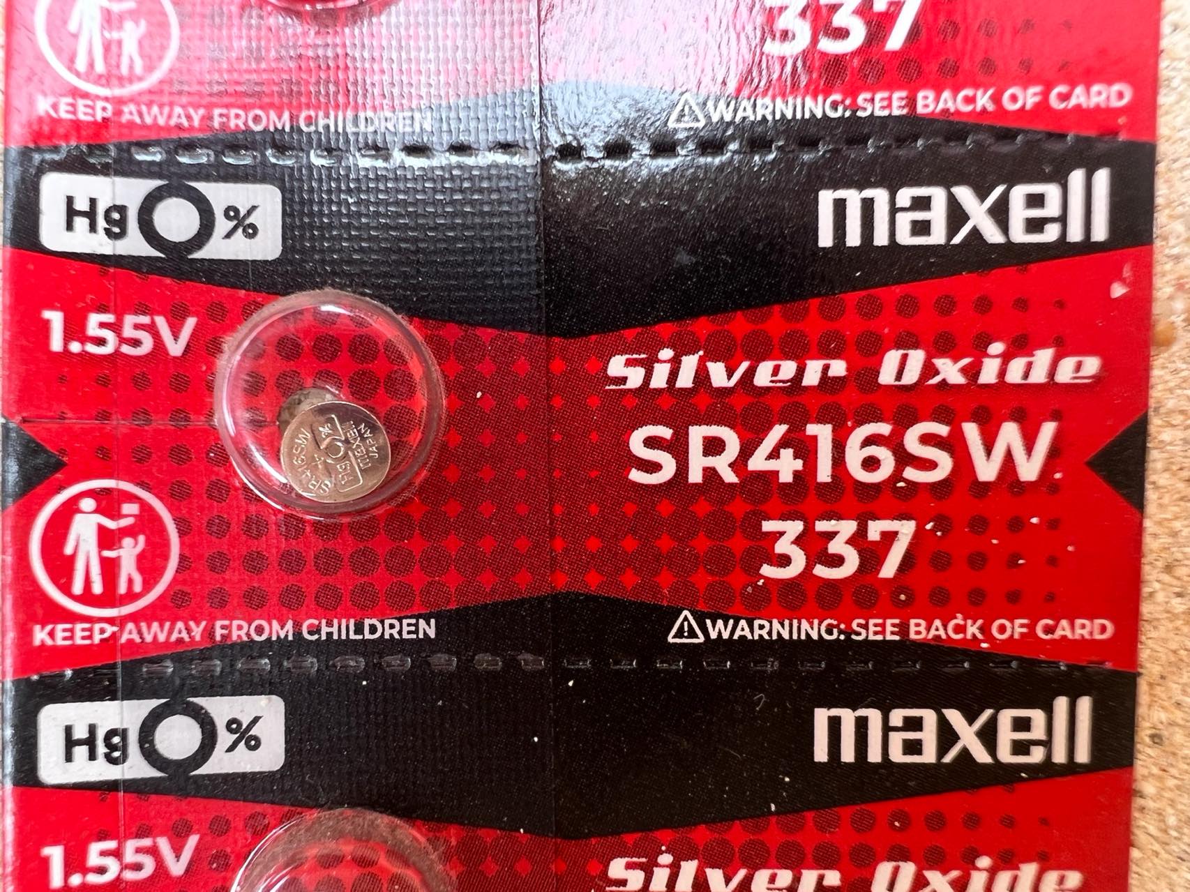 SR416SW 337 Maxell Silver Oxide Battery 1.5v | Lazada PH