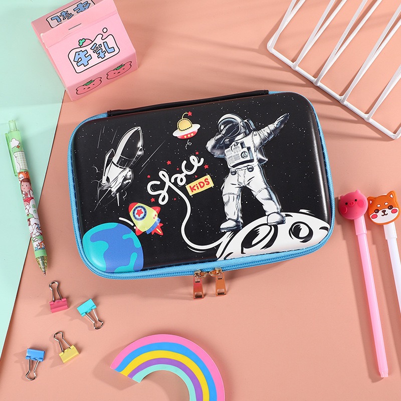 Cute 3D Cartoon Universe Pencil Cases Large Capacity Mulfunction Kawaii ...