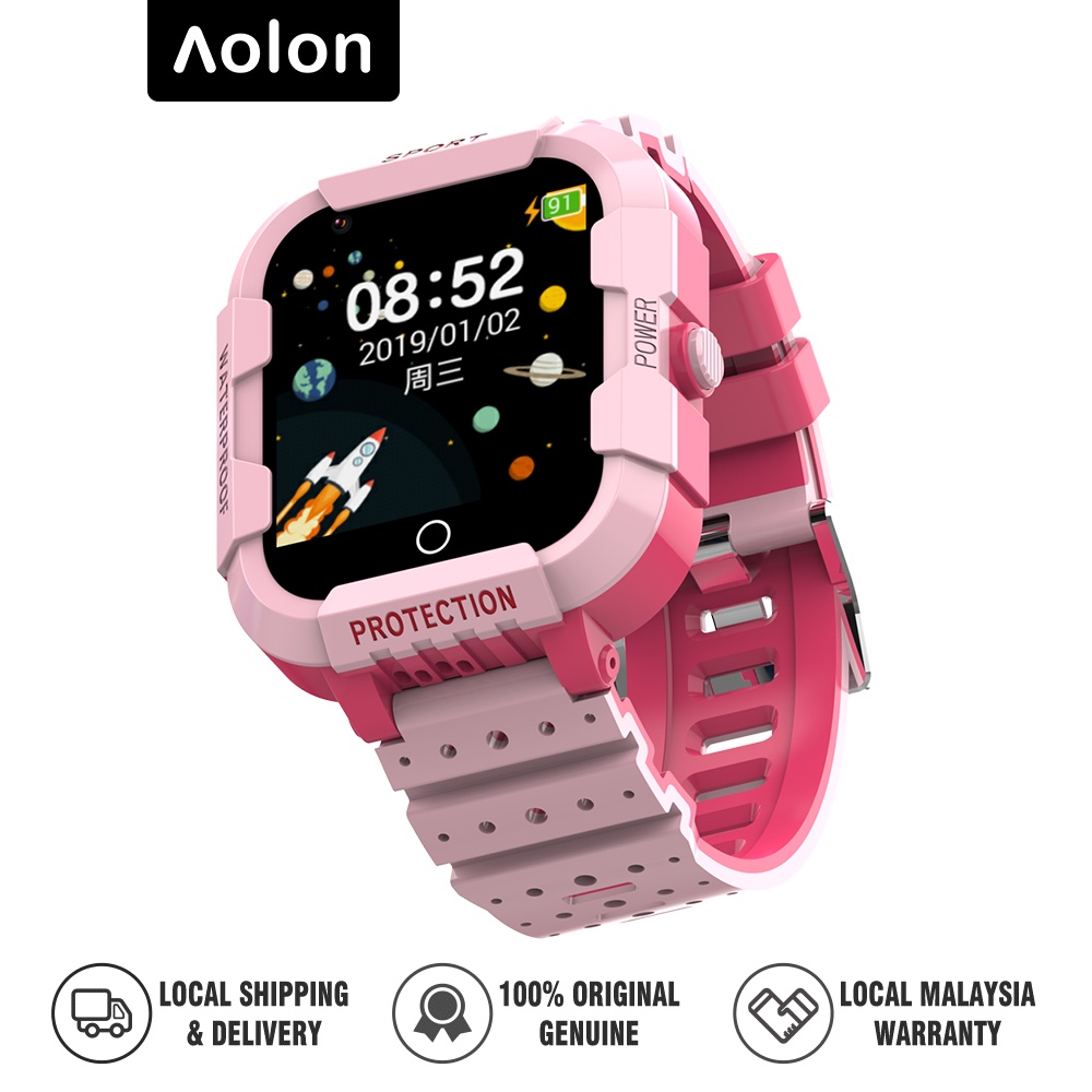 2023 Original Aolon DF75 4G SIM Card Kids Smart Watch for Kids SOS ...