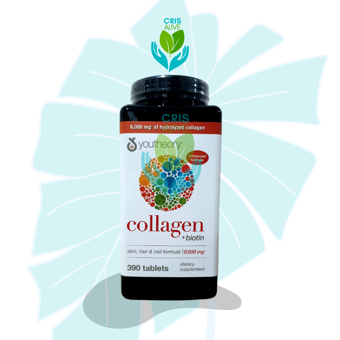 Youtheory COLLAGEN, 6000mg 390 tablets ( FREE 1 SACHET COFFEE ) | Lazada PH