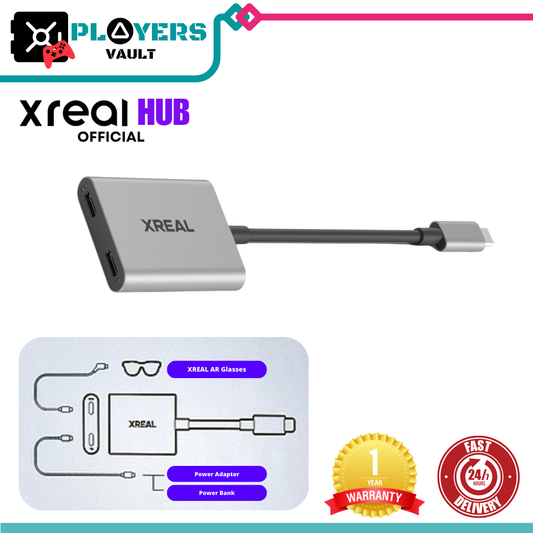XReal Hub - Charge and Play, Power up your gaming sessions and ...