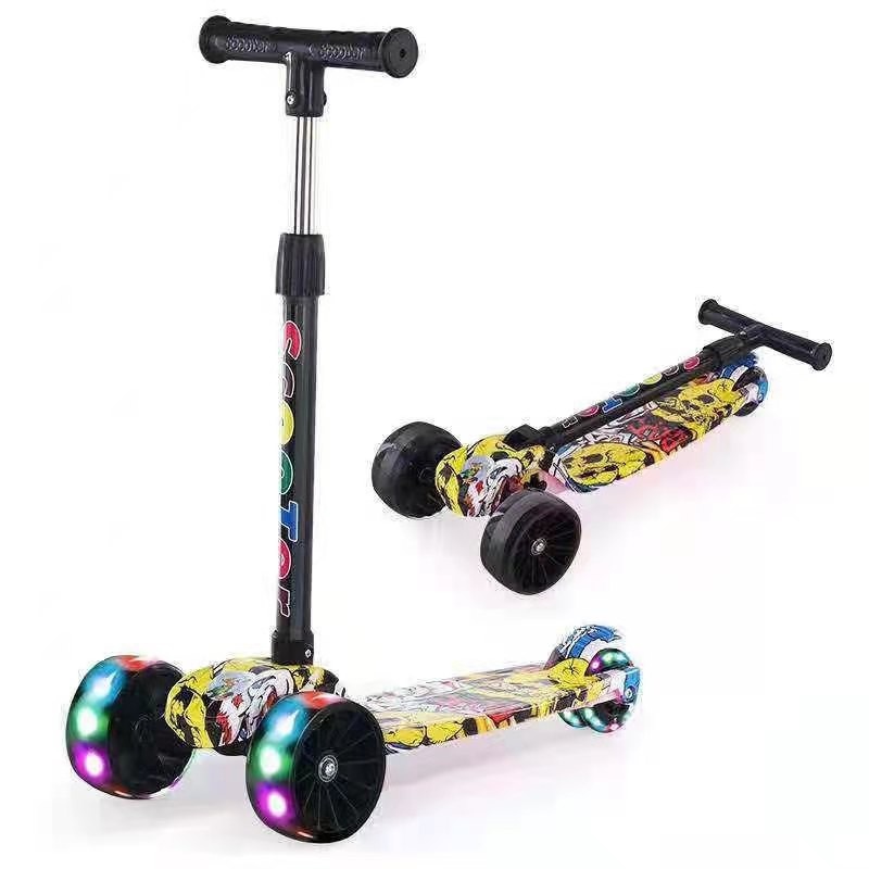 HBC Plastic Character Ride-On Push Scooter for Kids | Lazada PH