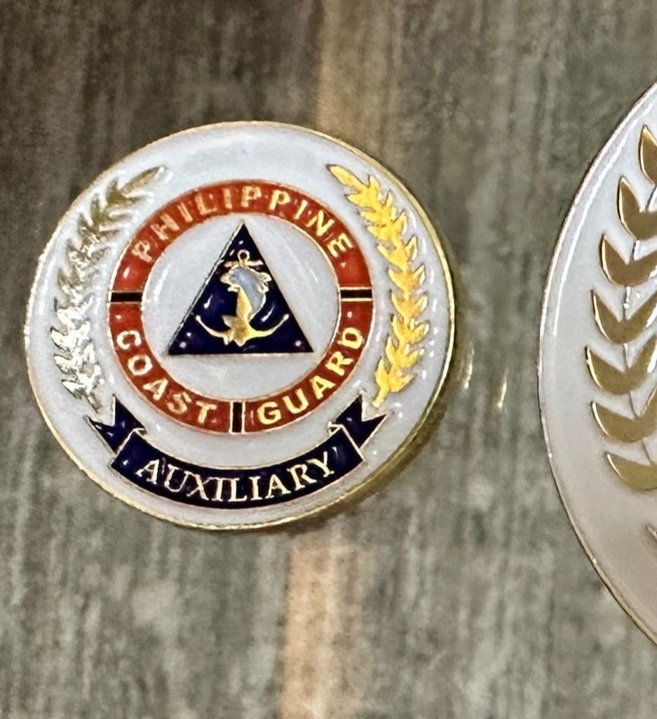 PCGA Philippine Coast Guard Auxiliary Emblem Imported | Lazada PH