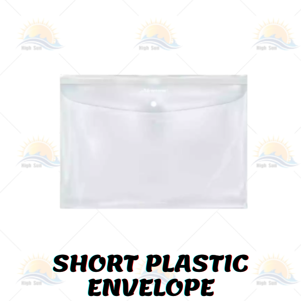 10pcs Ordinary Plastic Envelope Transparent Stationary School Supplies ...