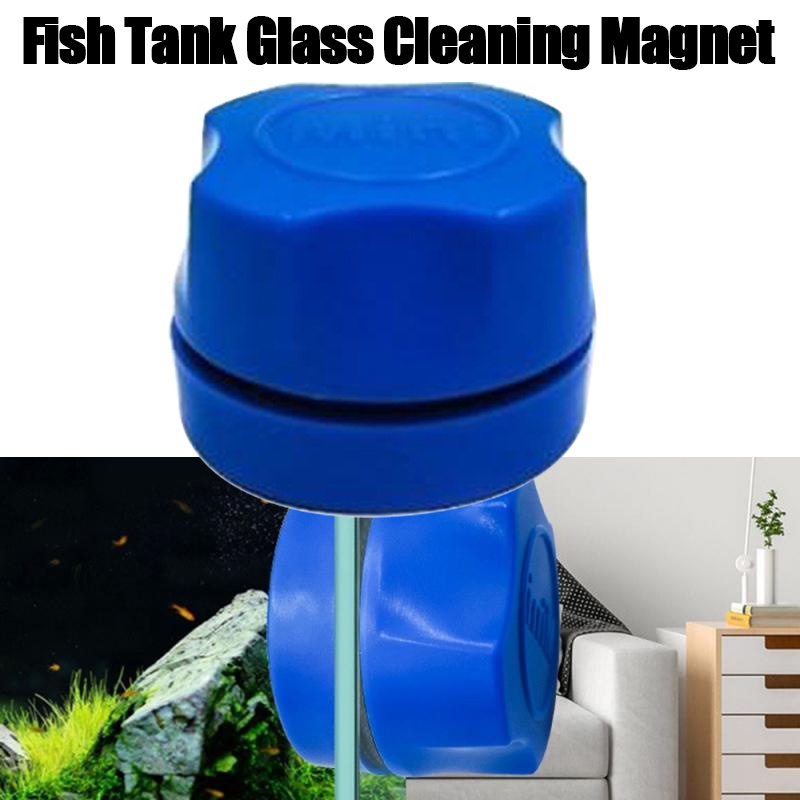 Aquarium Magnetic Brush Glass Floating Algae Scraper Curve Glass ...