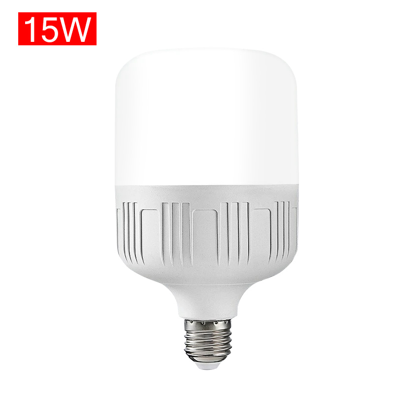 LED Bulb 5W 10W 15W 6500k White LED E27 Energy Saving Home Lighting ...