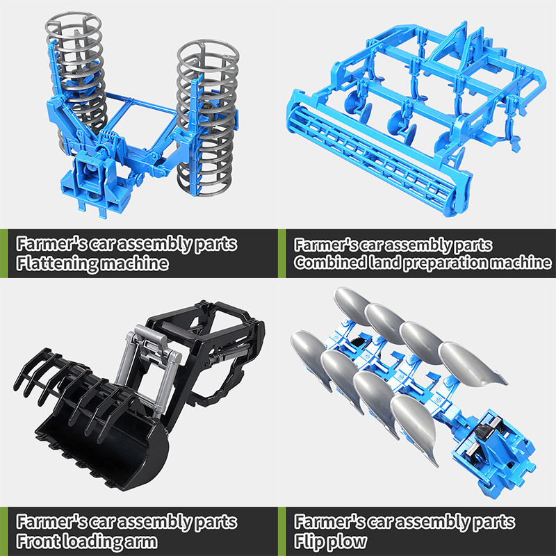 RC Farm Car Tractors Trailer 2.4G Radio Controlled Cars Farming ...