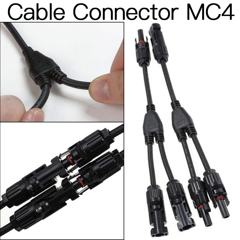 MC4 Y Connector Pair for Paralleling Solar Panel | Lazada PH