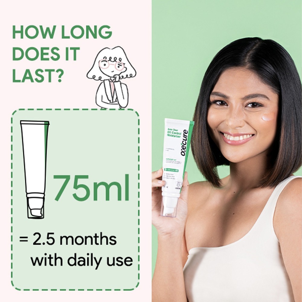 Oxecure Acne Clear Oil Control Moisturizer | Lazada PH