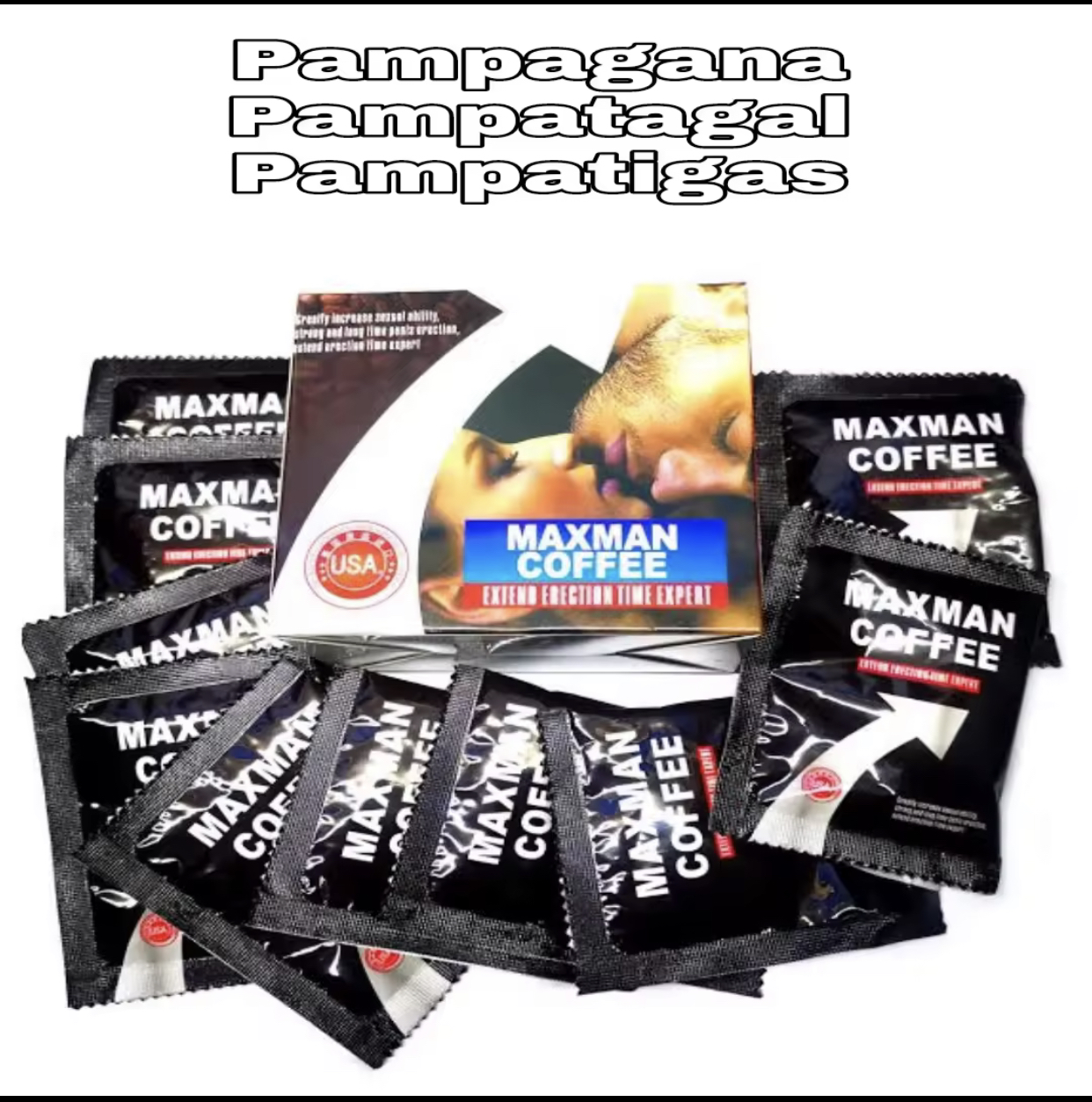 100% Authentic Max coffee for men enhancer 10sachet | Lazada PH