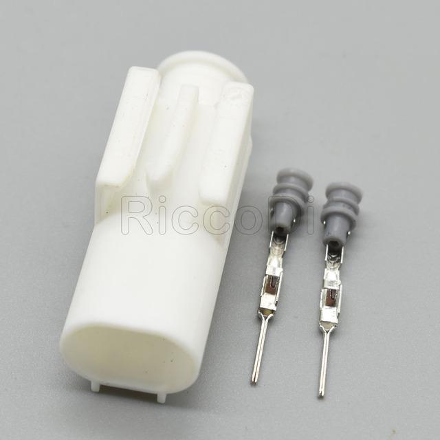 【YF】 1-20 Sets 2 Pin Female Male Engine Coolant Temp Wire Connector ...