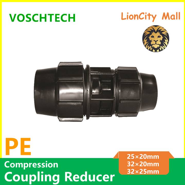 PE Compression COUPLING REDUCER 1/2'' 3/4'' 1'' 1PCS&5PCS VOSCHTECH 【FREE SHIPPING】 | Lazada PH