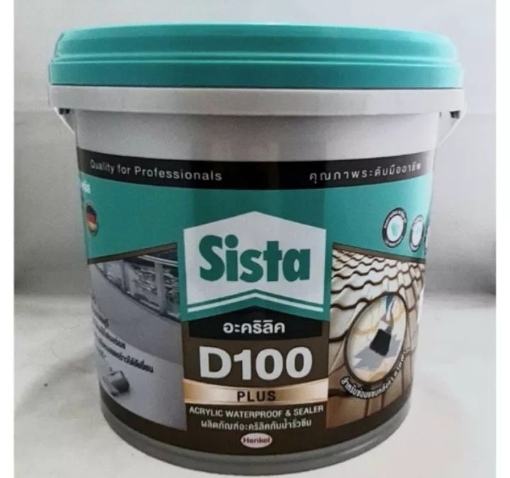 Sista Acrylic Waterproofer and Sealer 4L/ 1G | Lazada PH