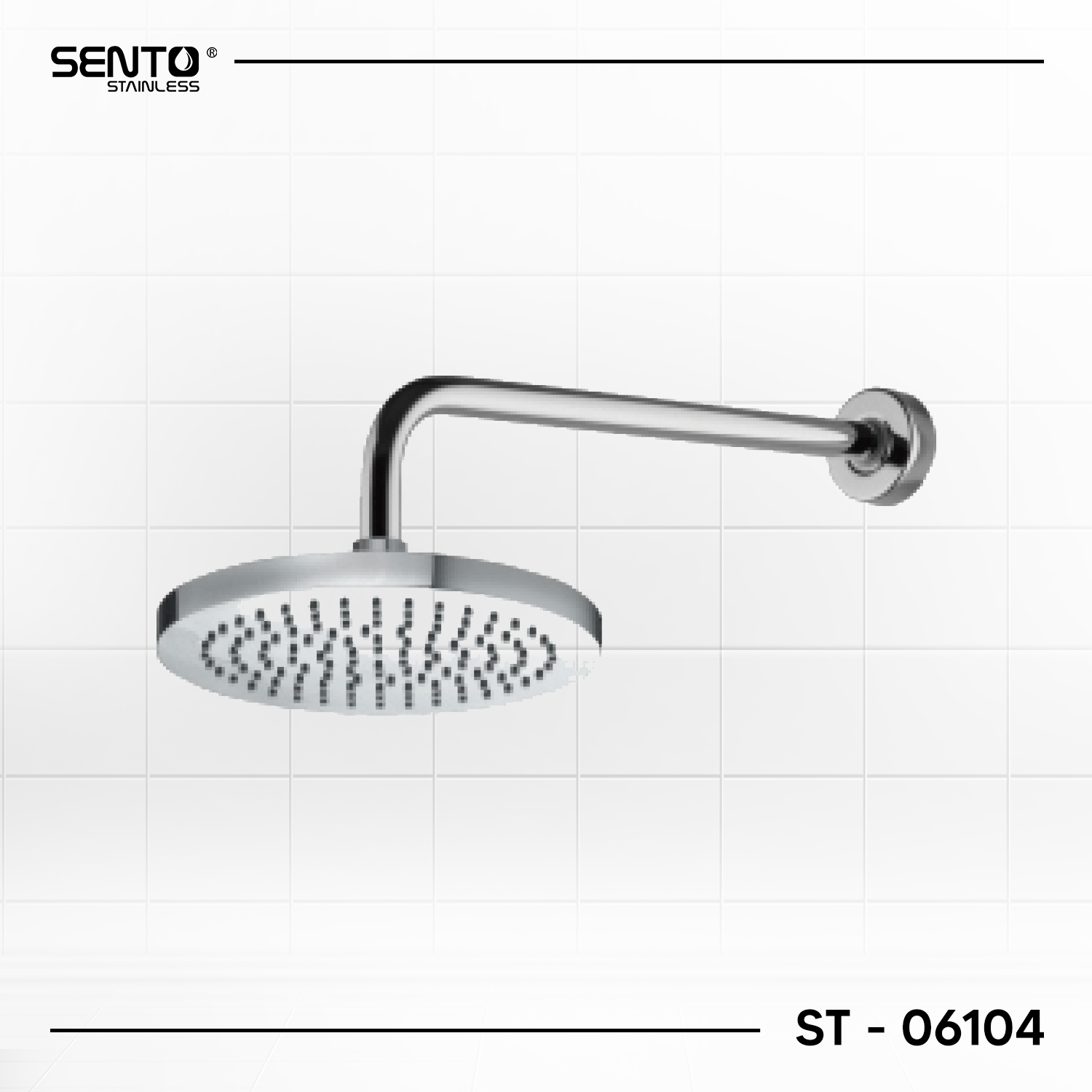 SENTO Shower Head Round ST-06104 | Lazada PH