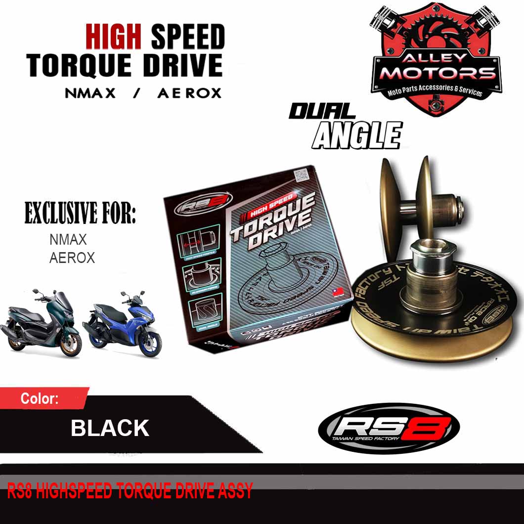 RS8 TORQUE DRIVE ASSY FOR NMAX/AEROX By Alley Motors | Lazada PH