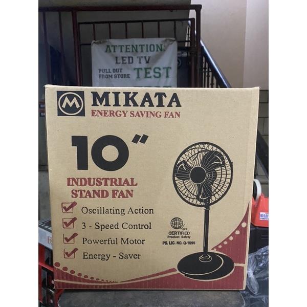 standing electric fan Mikata Industrial Stand Fan 10inches 3 Blade ...
