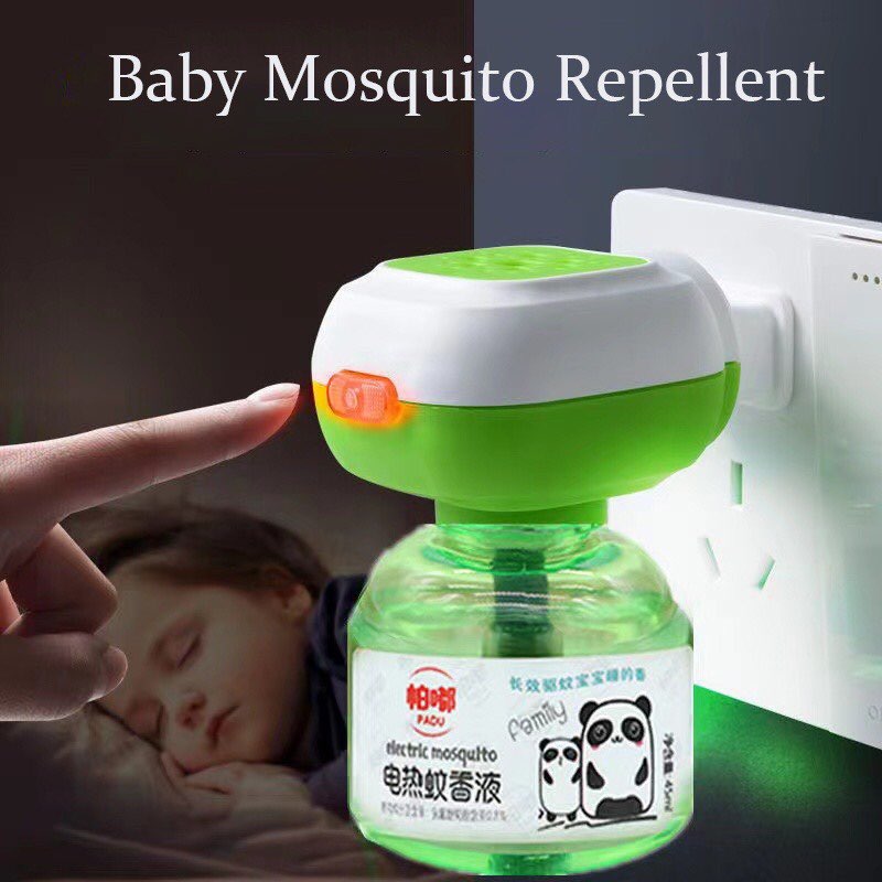 Baby Tasteless Smokeless Safe Mosquito Repellent Liquid Indoor Outdoor ...