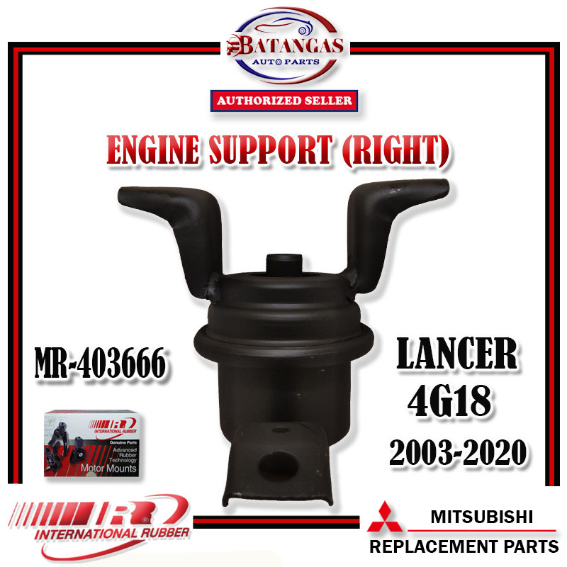 Engine Support (RIGHT) for Mitsubishi Lancer 4G18 (2003-2020) MR-403666 ...