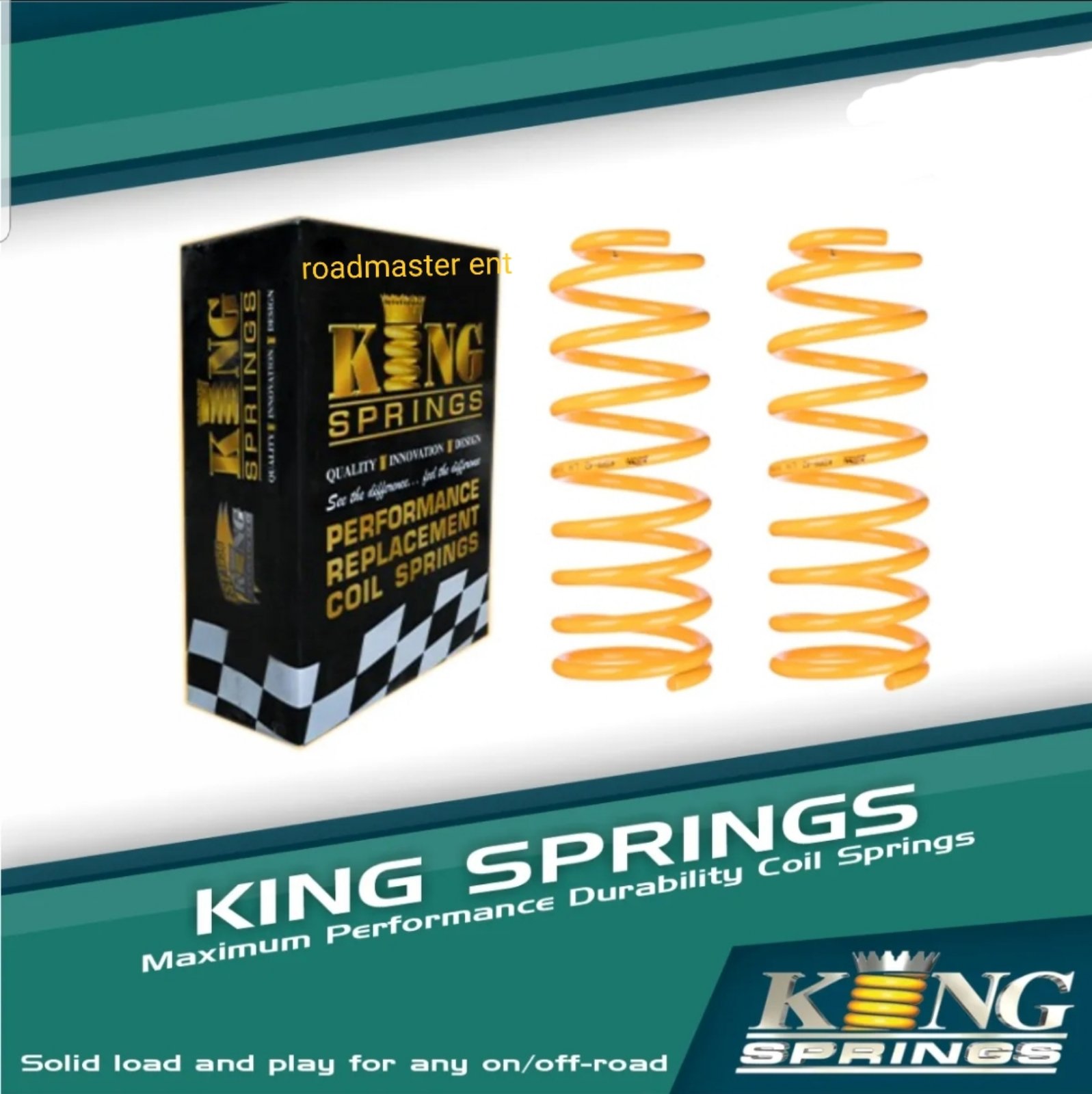 King Spring Progessive Coil Spring Toyota Fortuner 4X4 / Hilux 4x4 For ...