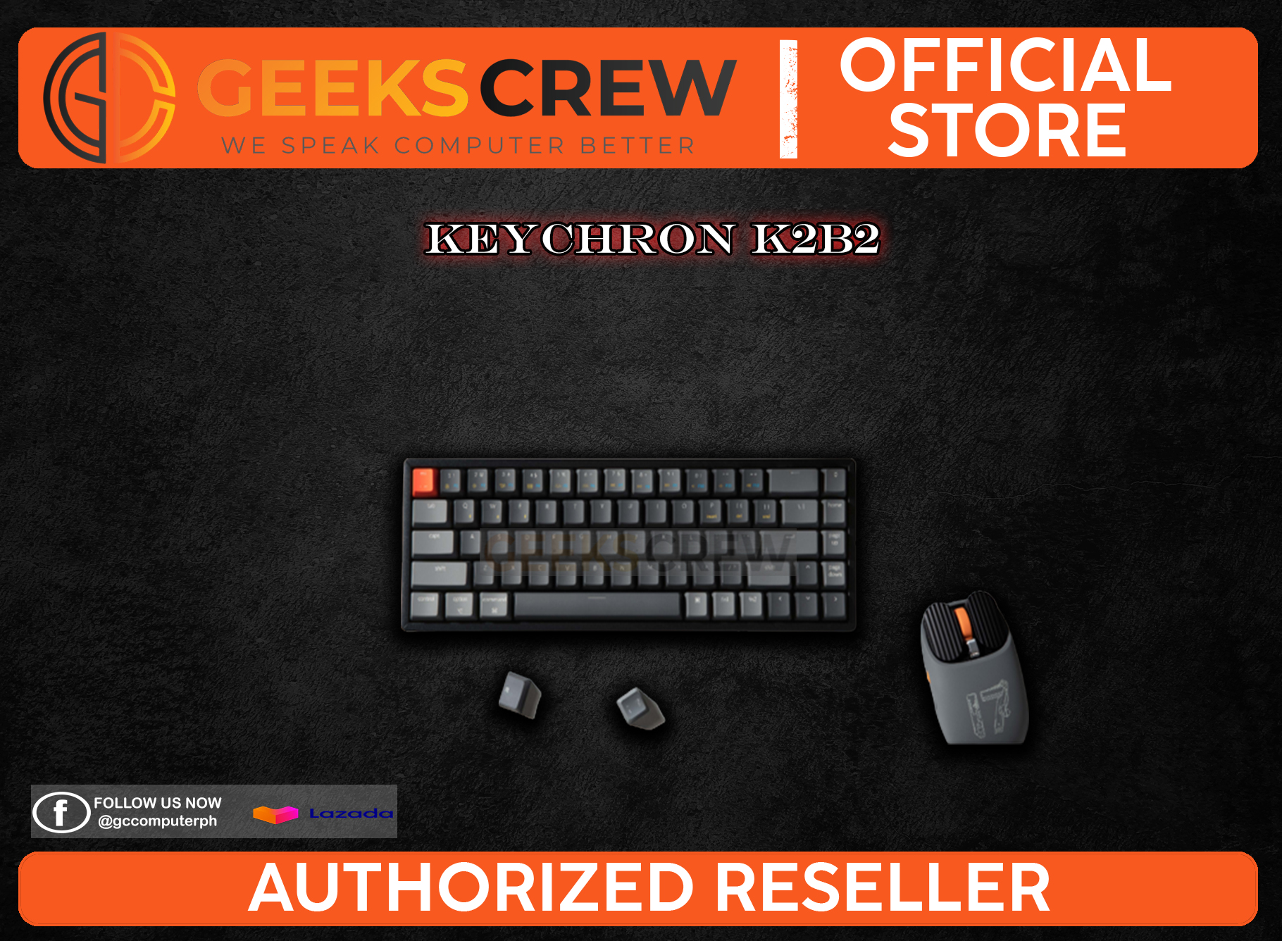 Keychron K2B2/RGB/Wireless Mechanical Keyboard/ Gateron Blue Switch ...