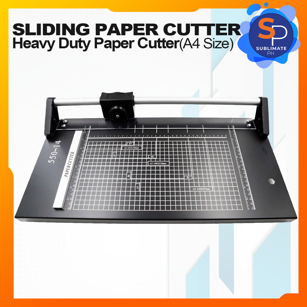 Officom Sliding Paper Cutter A4 Size school supplies Trimmer Heavy Duty ...