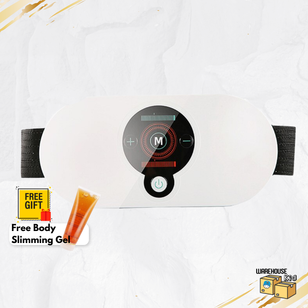 Slimming Vibration Belt Massager Fat Removal Device Waist Fat Burner w ...