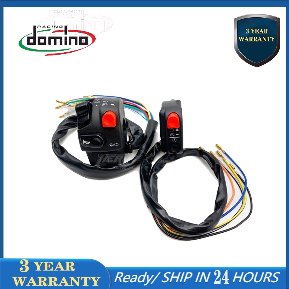 Domino Handle Switch For Motorcycle 1 set（Left +right） | Lazada PH