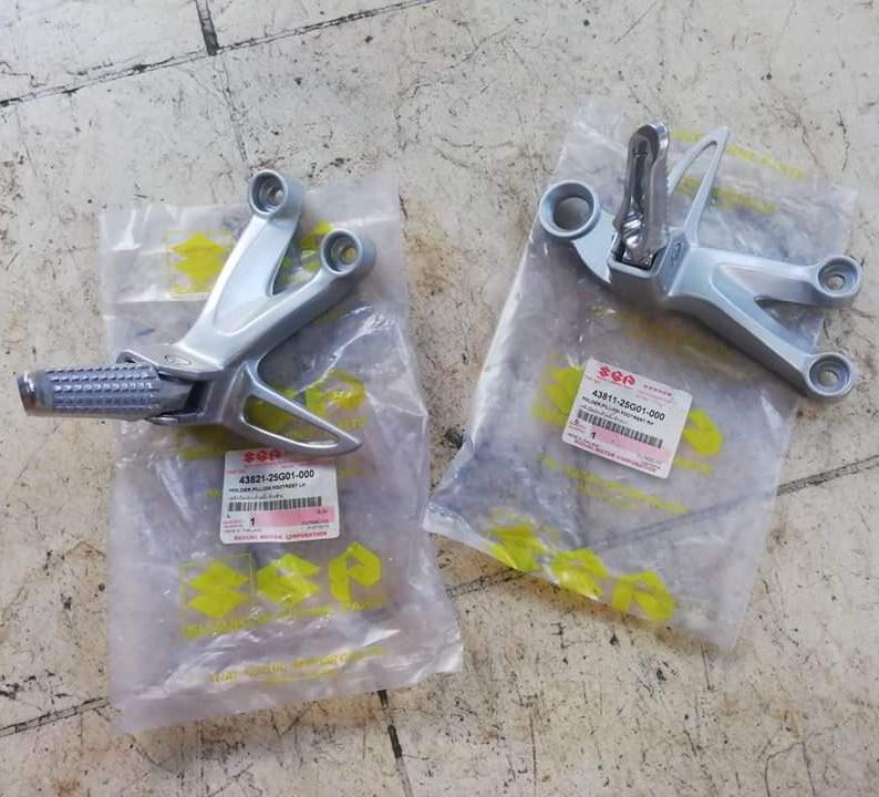 Suzuki Raider 150 Passenger Foot Rest Genuine SGP | Lazada PH