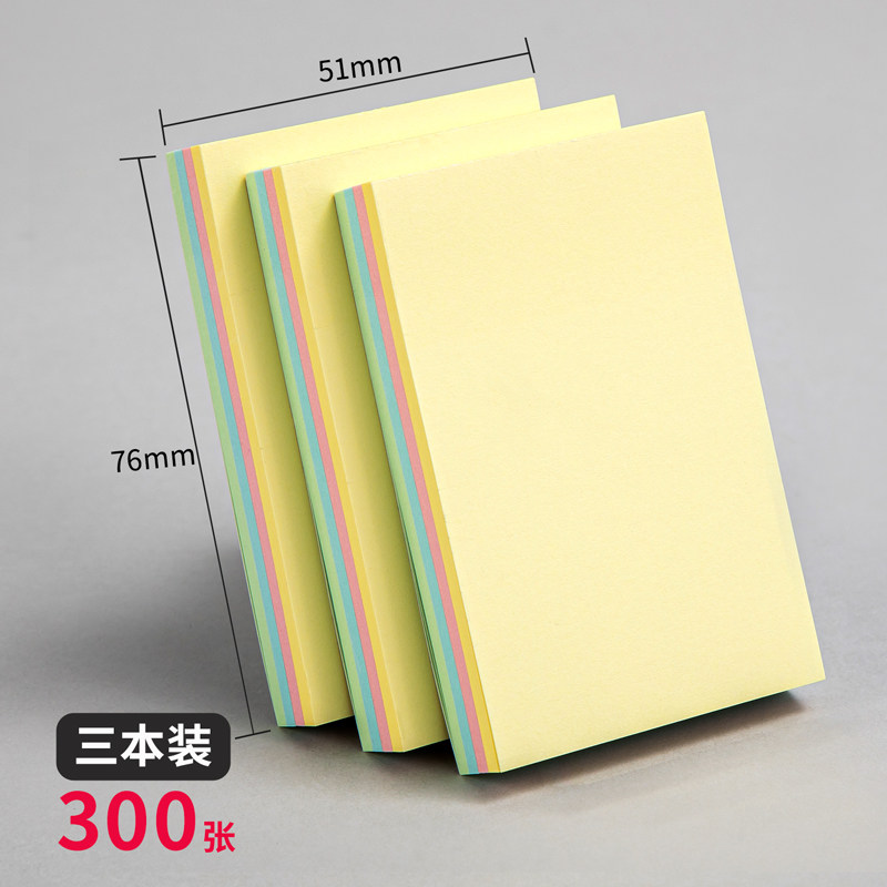 Deli Sticky Note Color Small Strip Sticky Note Takeaway Message Book ...