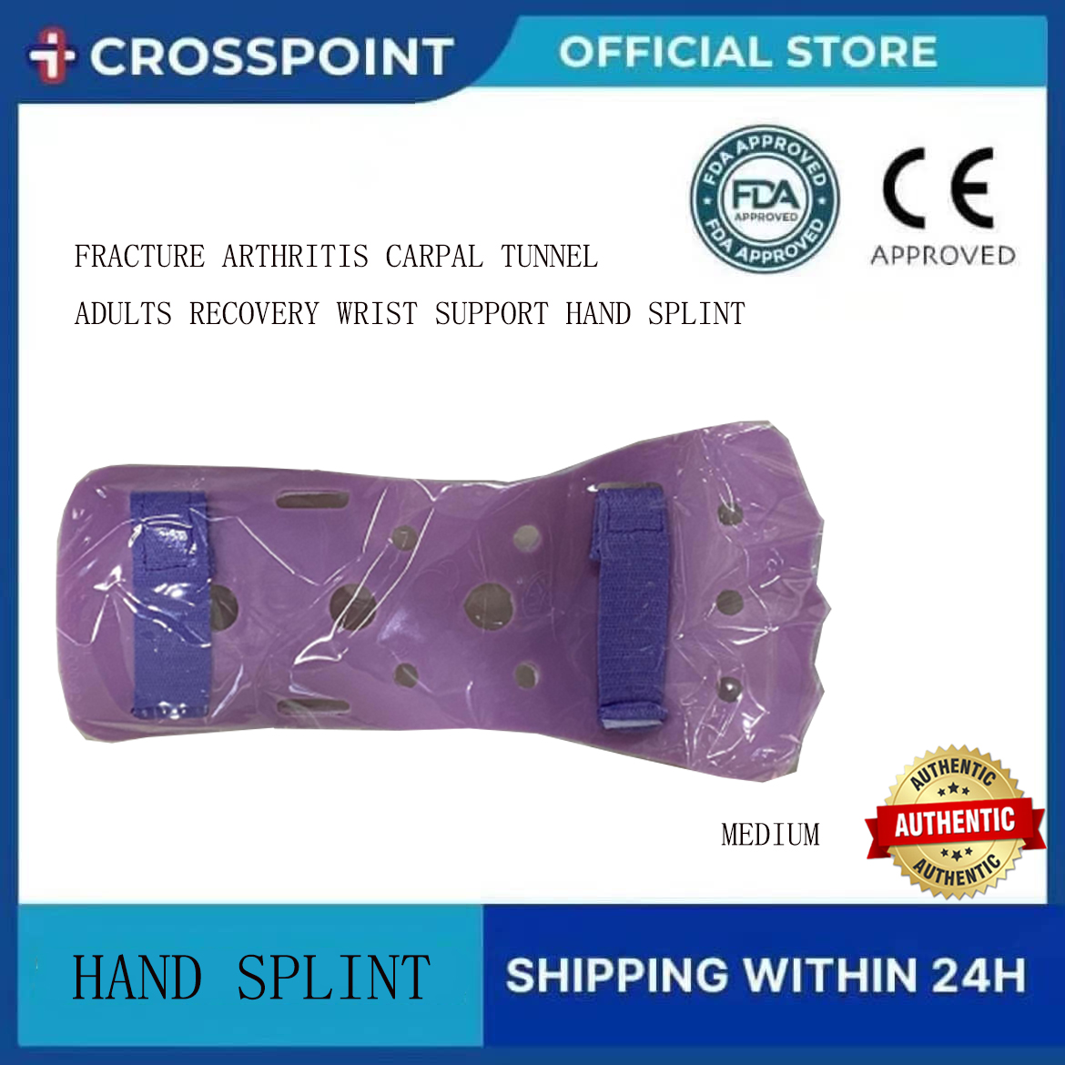 Crosspoint Fracture Arthritis Carpal Tunnel Adults Recovery Wrist ...