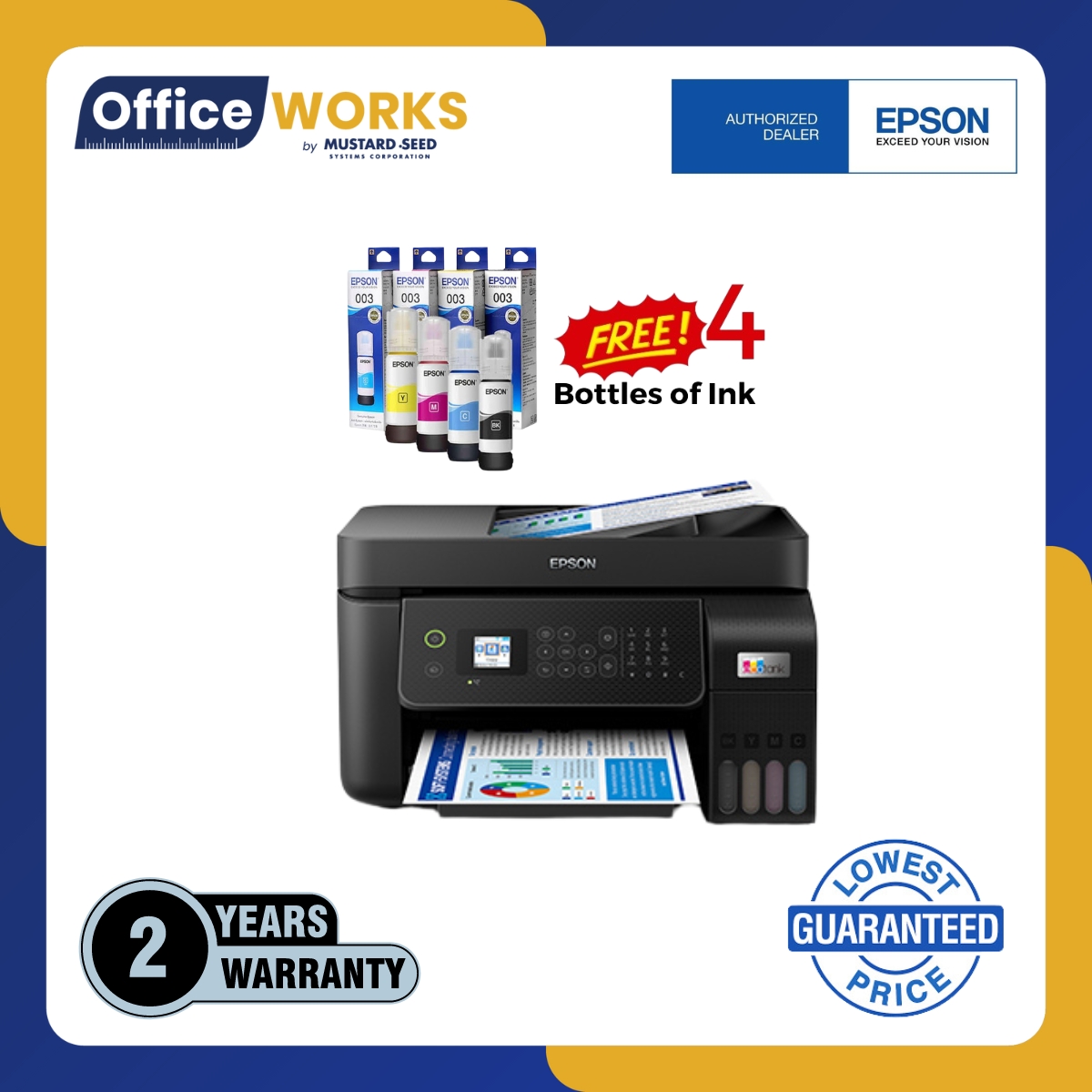 Epson Printer / Epson L5290 Printer Original ADF / Epson EcoTank ...