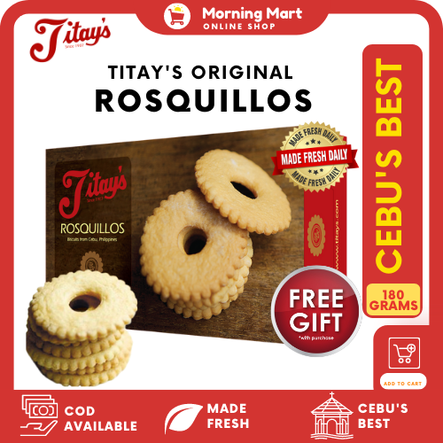 Titay's Rosquillos 1 pack 180 g Cebu's Best Delicacies Pasalubong ...