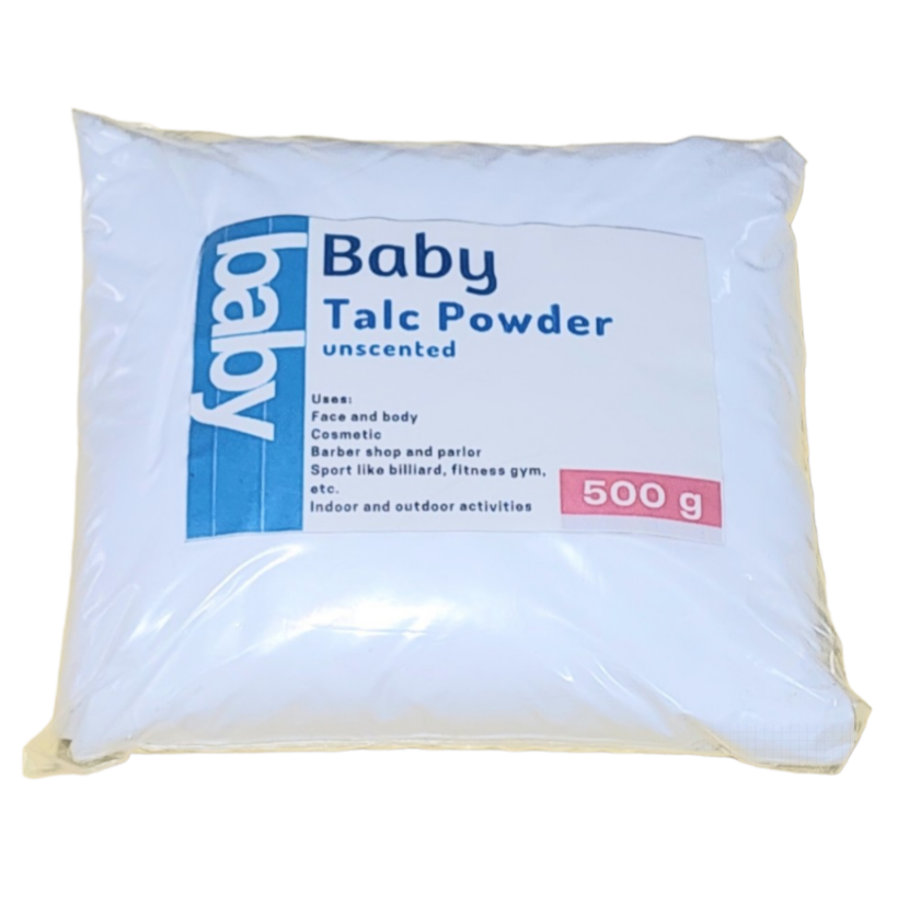 Talc or talcum powder for body and face, sports like billiards, gym ...