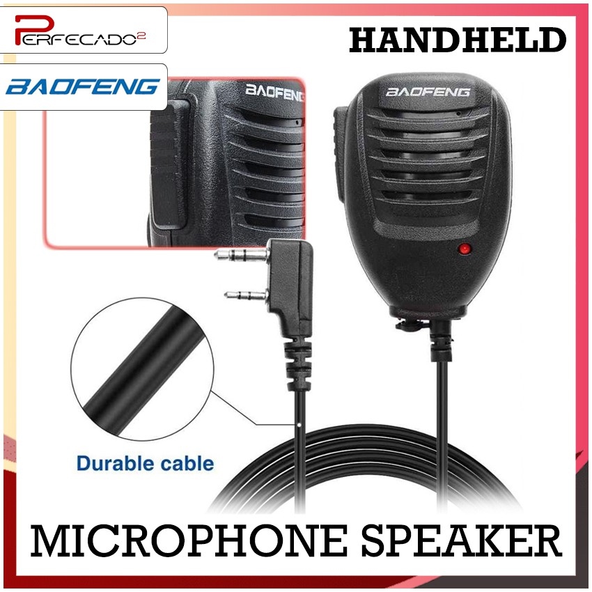 Baofeng Handheld Microphone Speaker MIC for walkie talkie | Lazada PH
