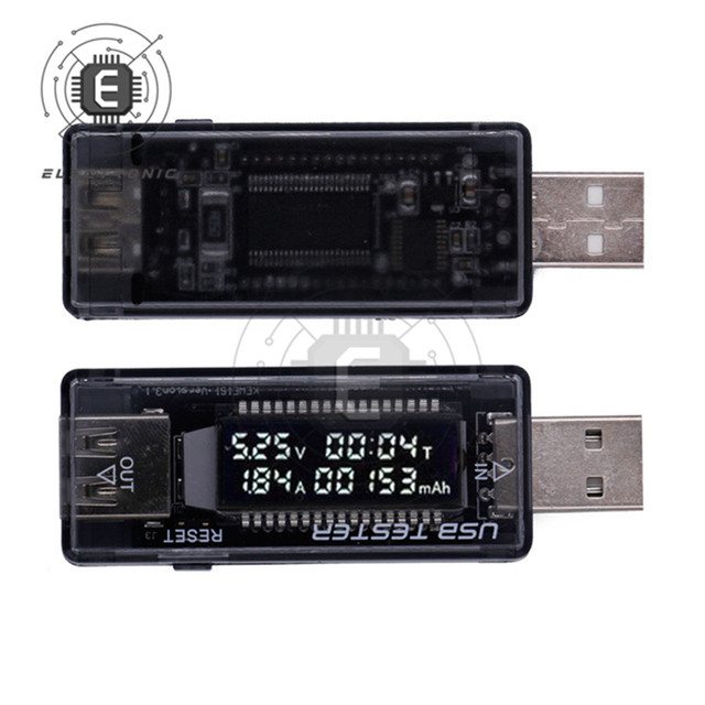 3 in 1 USB Tester DC Voltmeter 3.5V~7V Volt Meter Charger Capacity ...