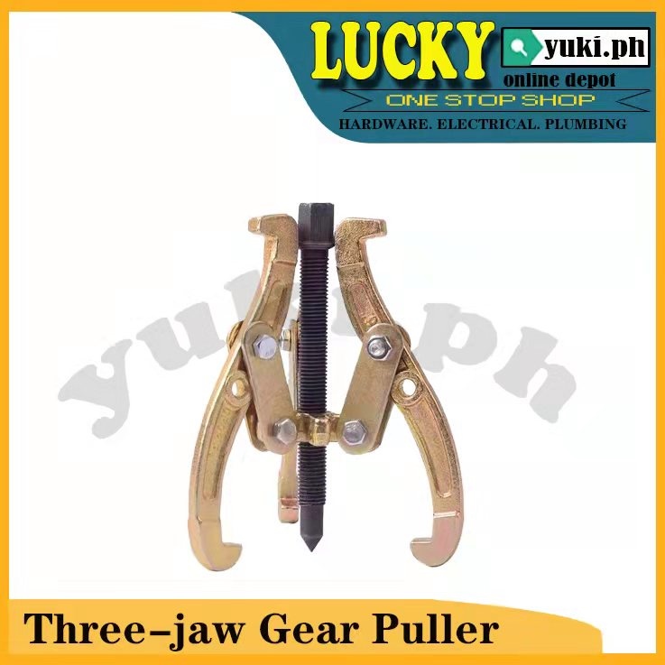 MLGRP THREE-JAW GEAR PULLER REMOVER JAW BEARING UNIVERSAL TRIANGLE ...