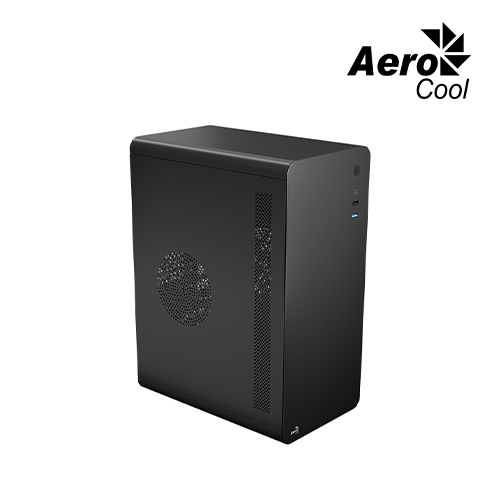 Aerocool CS-110-S-BK-V1 PC Case with VX 500 Power Supply - Mini Tower ...