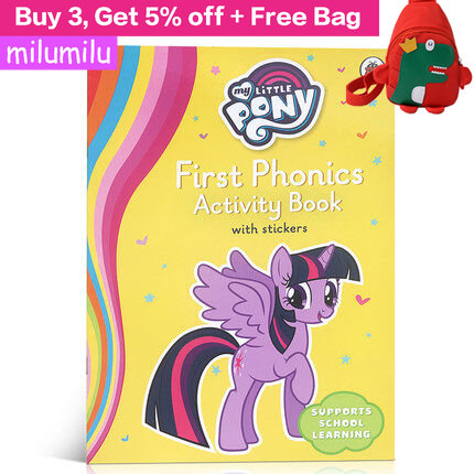 milumilu Original Popular Education Books My Little Pony First Phonics ...
