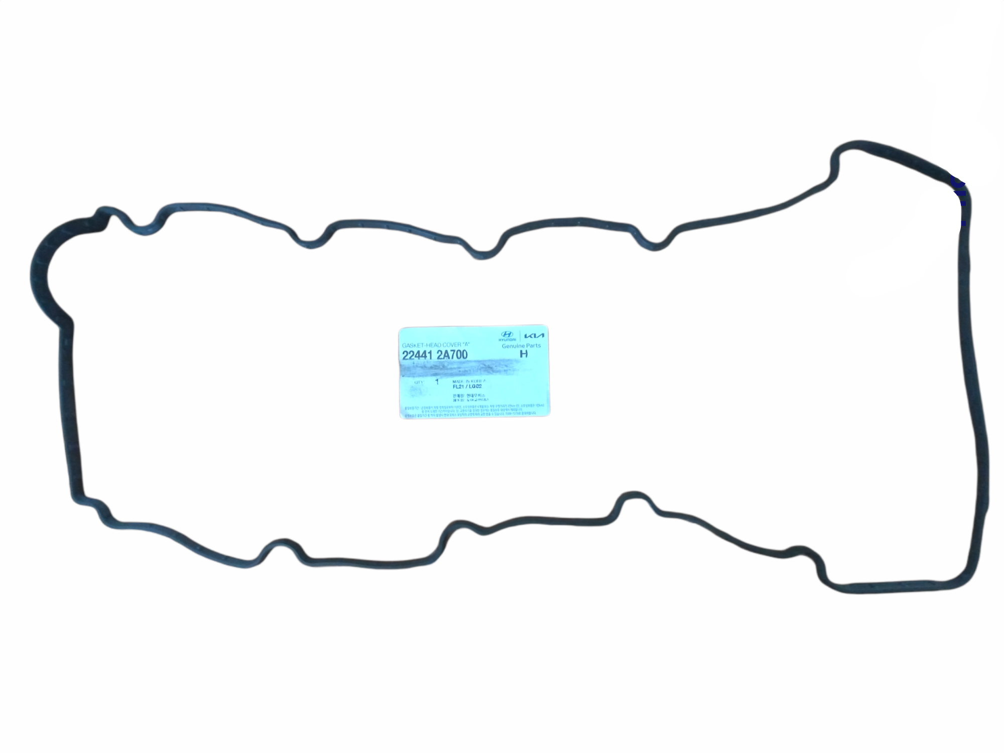 [ORIGINAL] 224412A700 HEAD COVER GASKET "A" KIA CARENS 2013-2016 ...