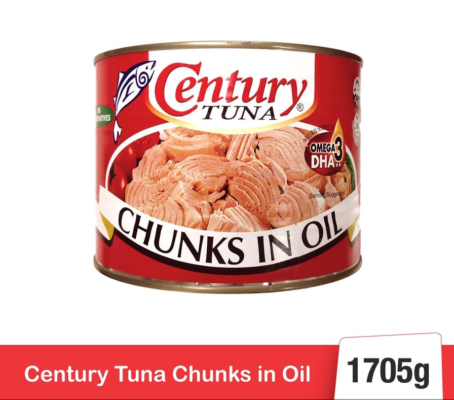 Century Tuna Chunks in Oil 1.705 Kg NOV 2024 | Lazada PH