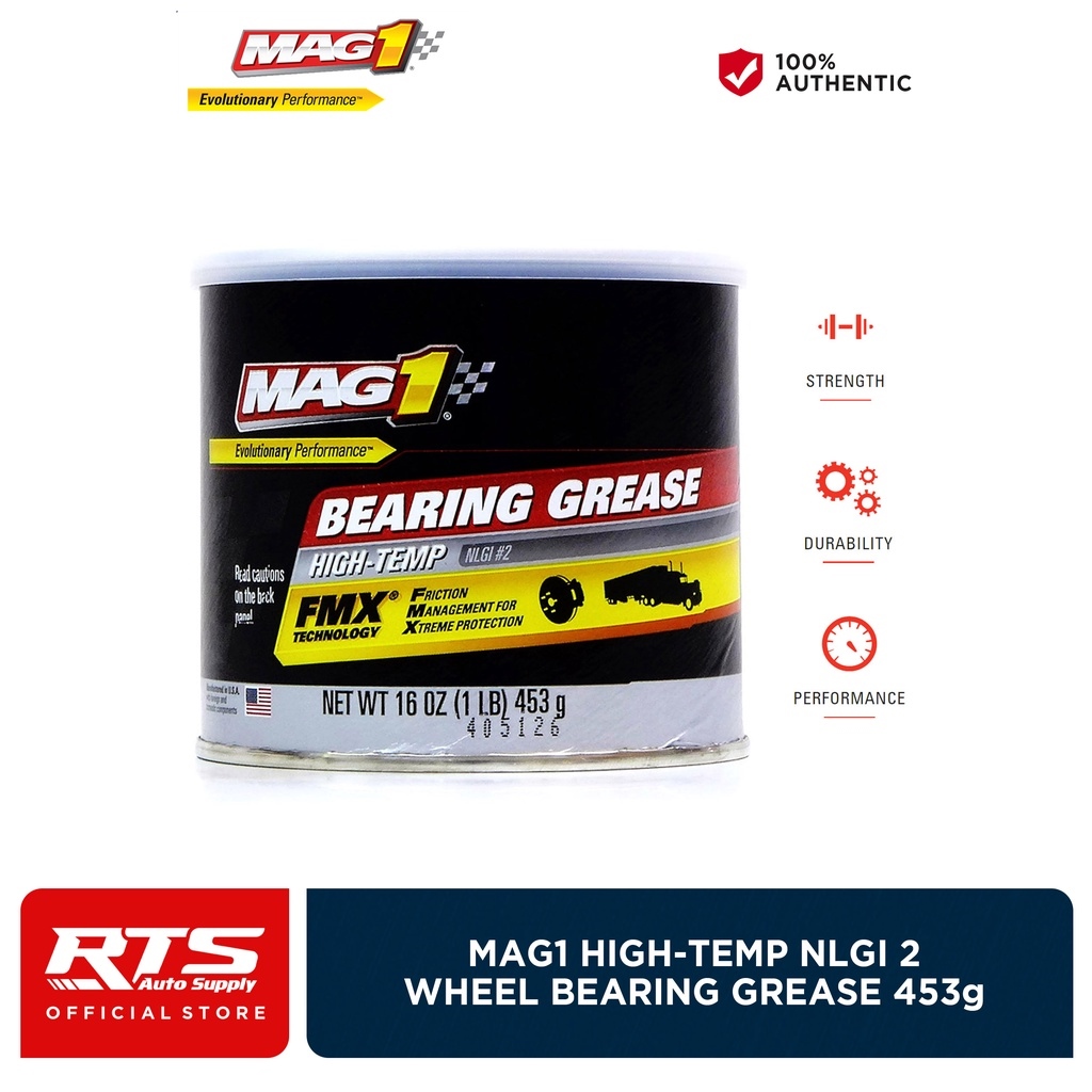MAG 1 High Temp (Hi-Temp) Wheel Bearing Grease 1lb (453g) | Lazada PH